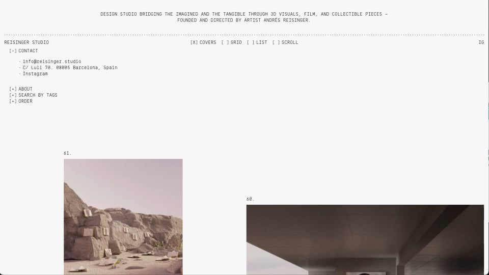 reisinger studio | HOVERSTAT.ES