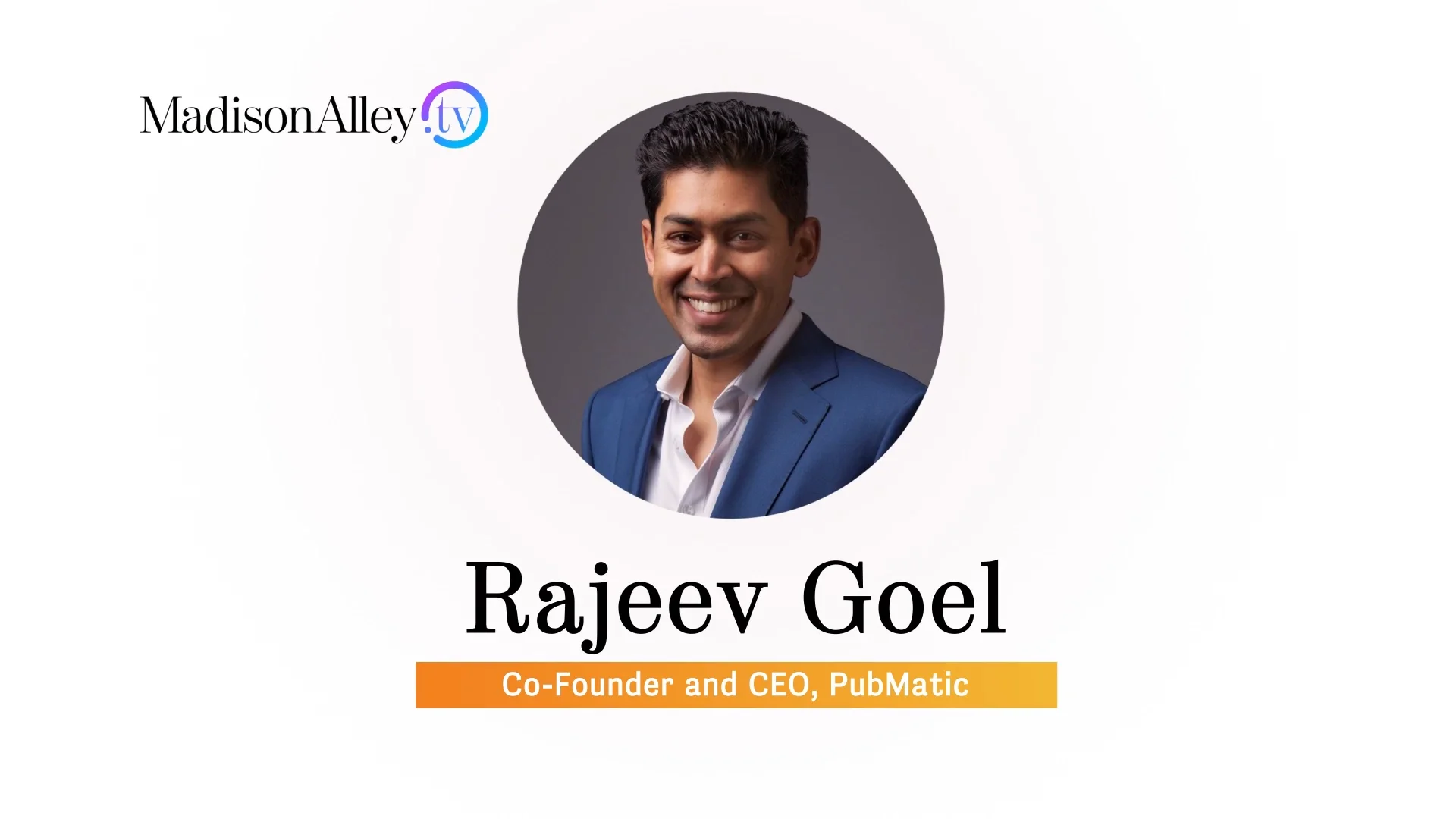 Fireside Chat Featuring Rajeev Goel on Vimeo