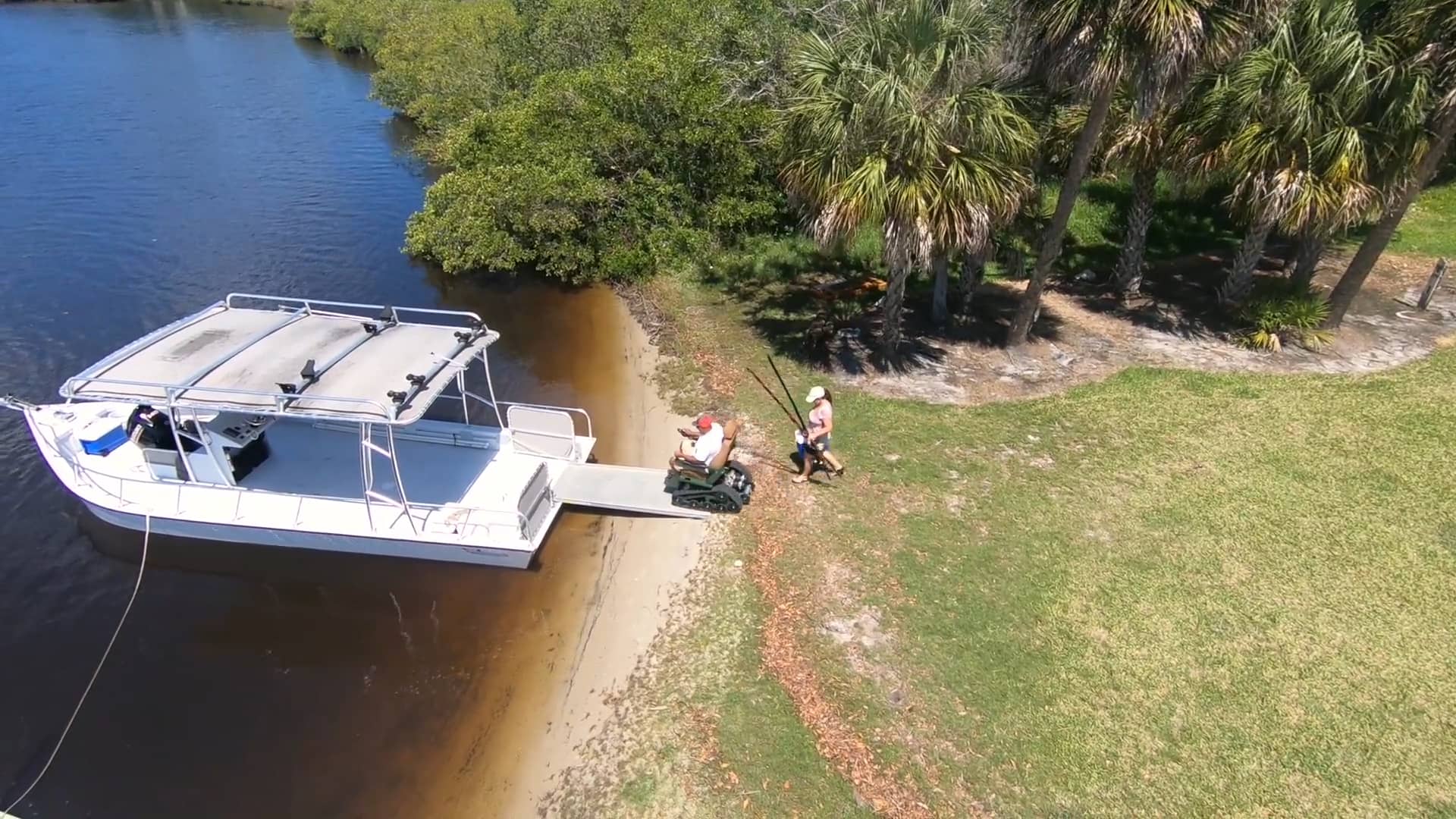 EcoRover Chairs & Bird Dog Boats on the Little Manatee River, Florida ...