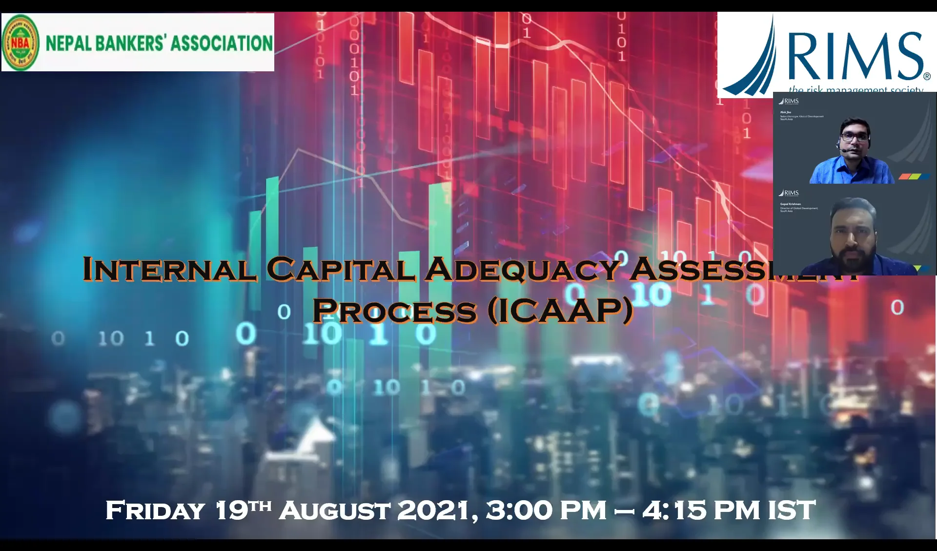 Internal Capital Adequacy Assessment Process: Recorded Webinar on Vimeo