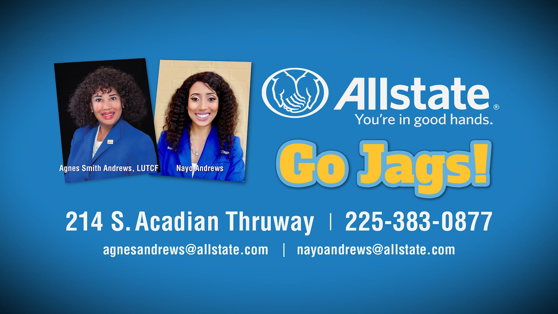 Agnes Andrews_Go Jags_8-21.mp4 on Vimeo