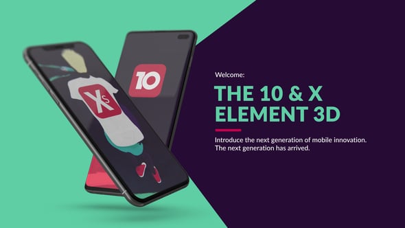 The 10 & X for Element 3D Motion Design on Vimeo