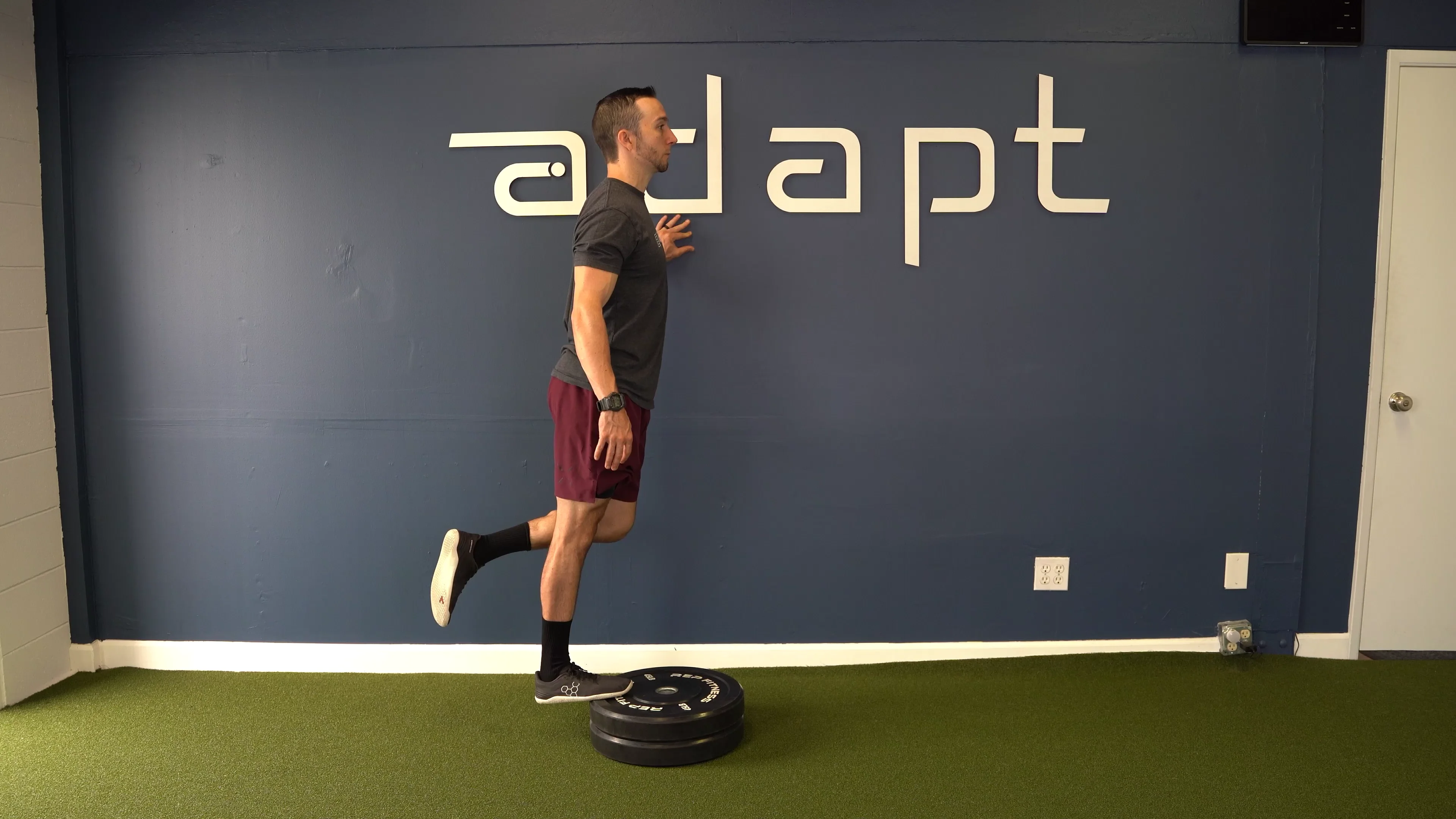 Deficit Single Leg Heel Raise (Demo)