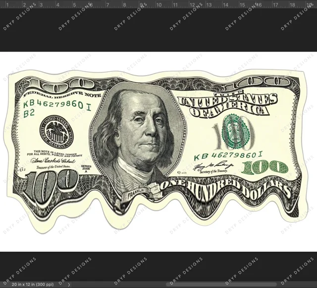 100 Dollar Bill Vector