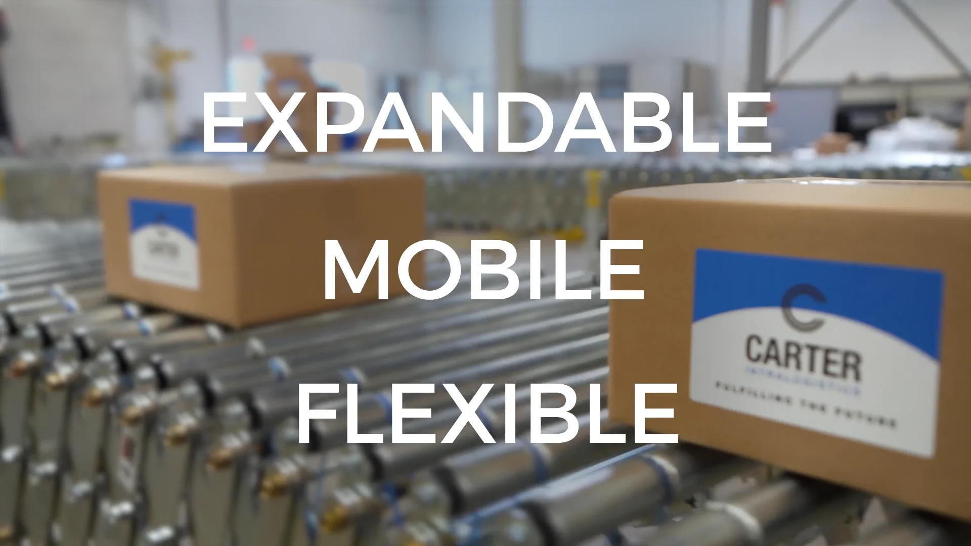 Flexible, Expandable Conveyor by Carter Intralogistics - CarterFlex™