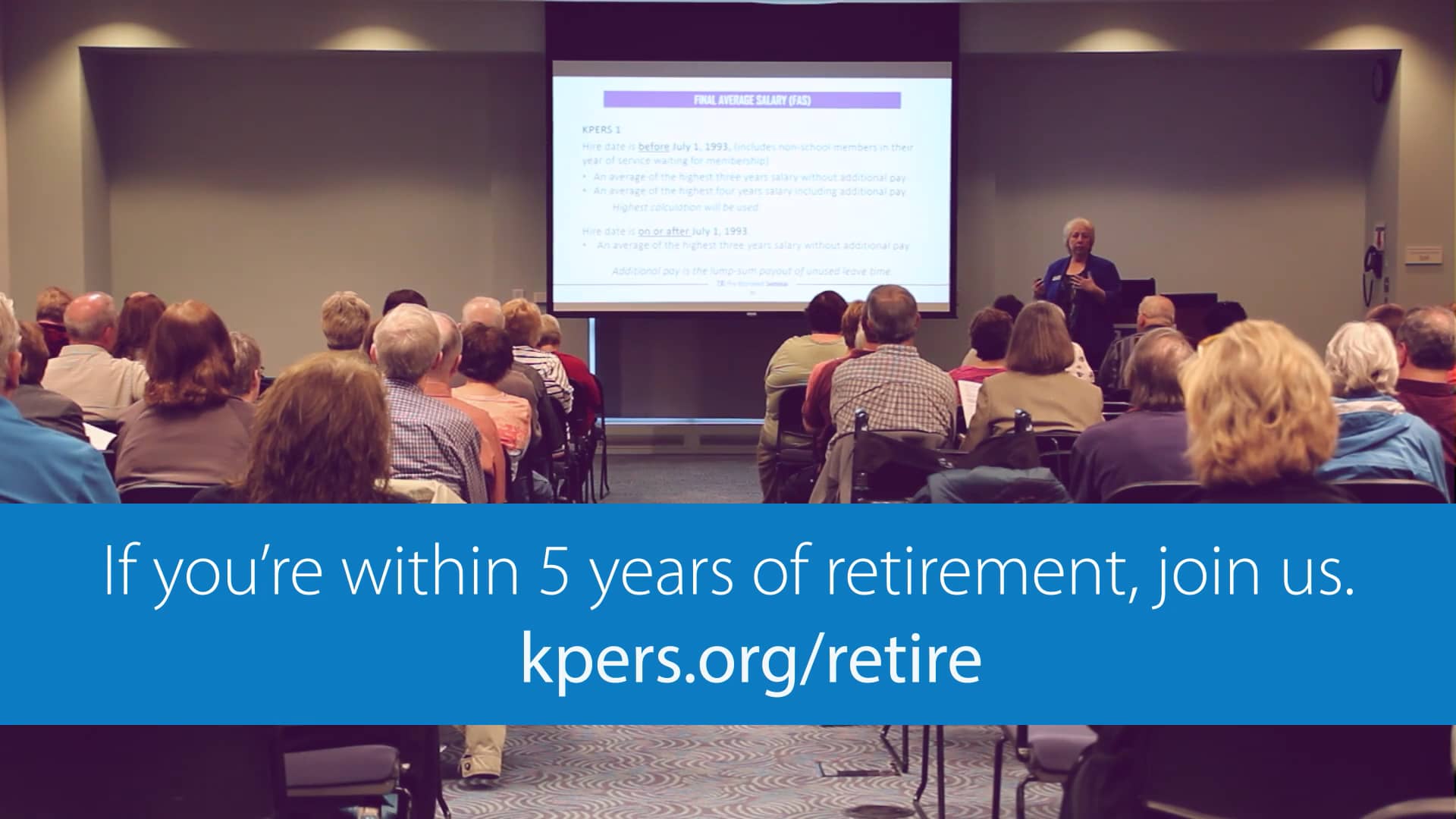 Pre-Retirement Seminars, Hosted Every Year on Vimeo