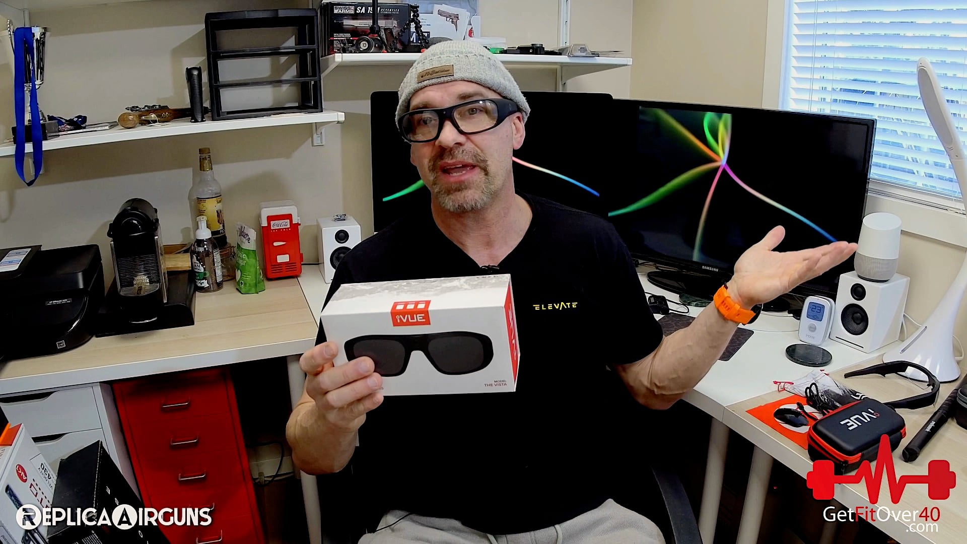 Video - iVUE Vista Versus PivotHead Recon Camera Glasses Comparison