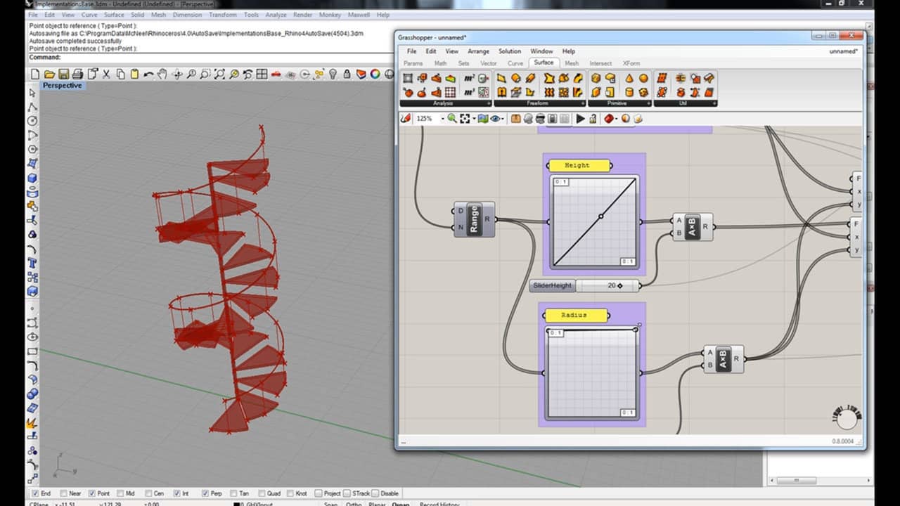 Grasshopper Tutorial - Spiral Stairs on Vimeo