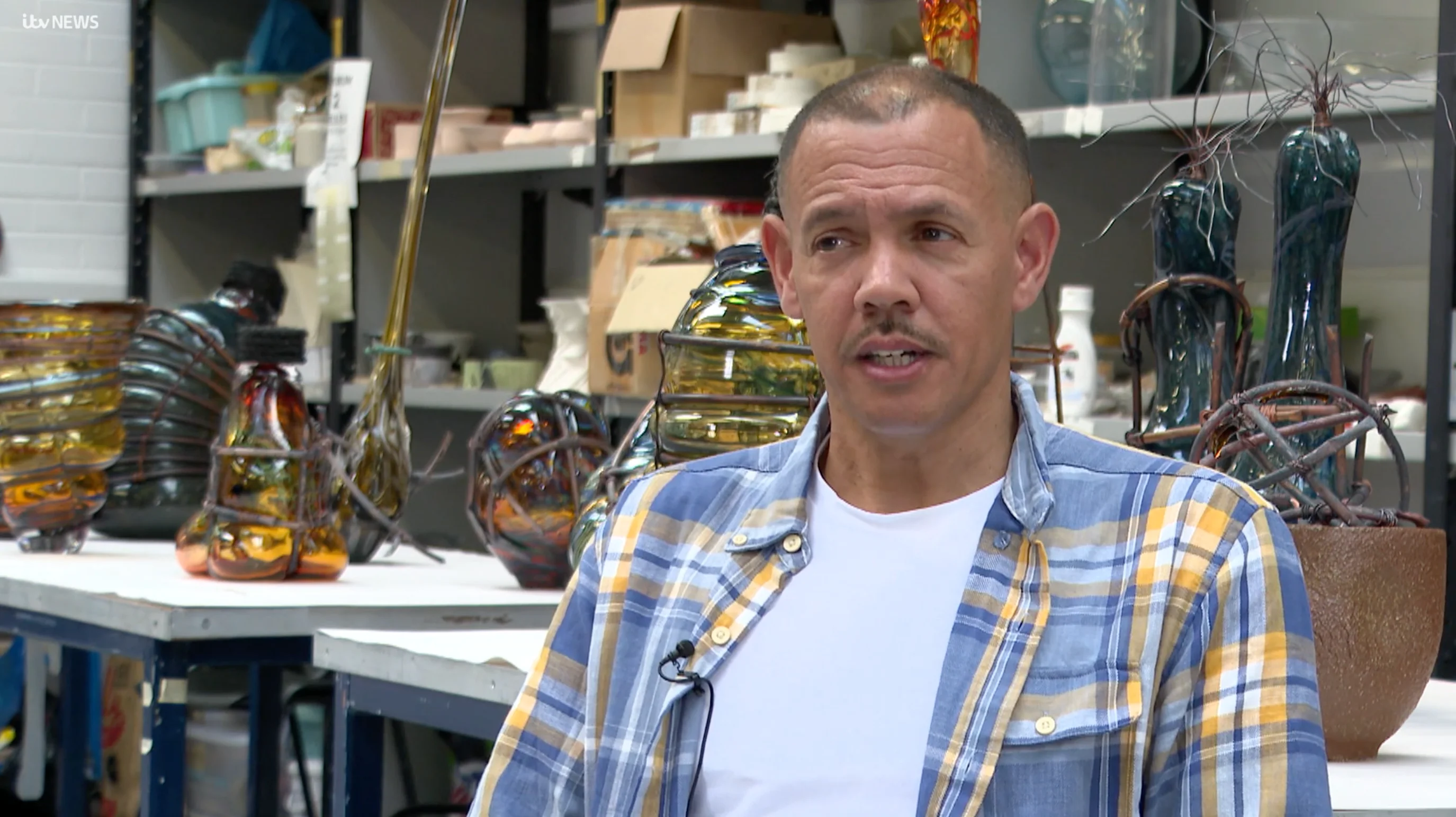 Chris Day | The glass blower reflecting black history through art | By ...