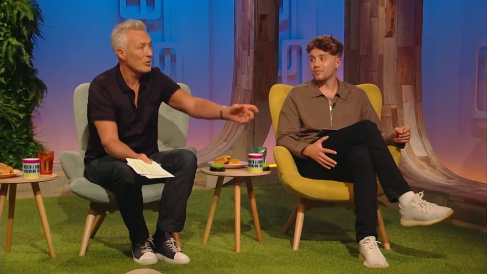 Sideshow movie trailer and Led Dennis interview on ITV Martin and Roman ...