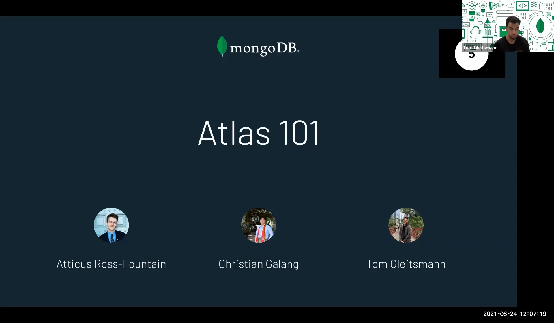MongoDB Atlas 101 eWorkshop on Vimeo