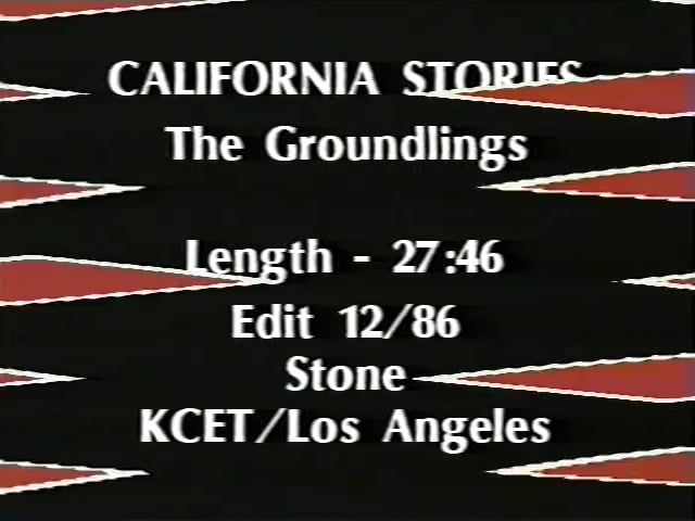 California Stories - California Stories (taped show for KCET) 12/86 on ...