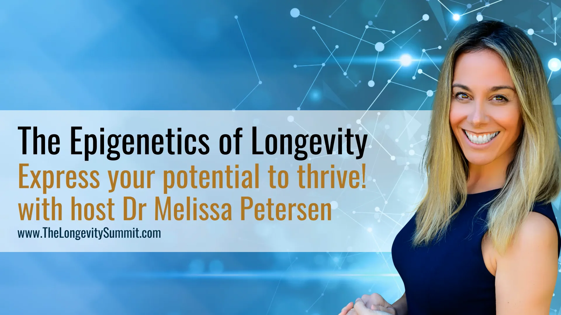 Dr Melissa Petersen The Epigenetics of Longevity.mp4 on Vimeo