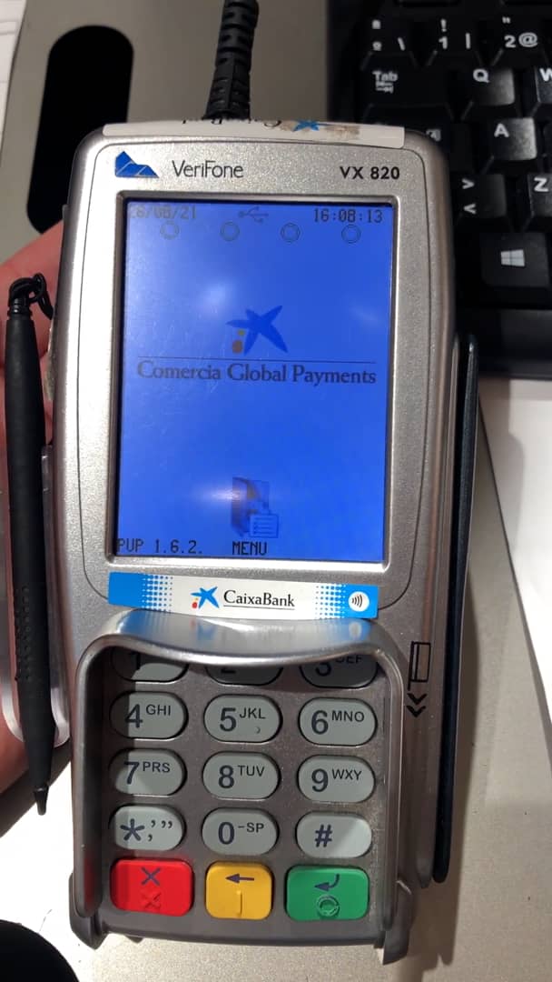 Reinicio Datafono Integrado VX820 on Vimeo