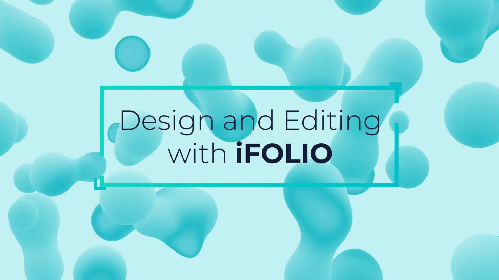 Design & Editing with iFOLIO on Vimeo
