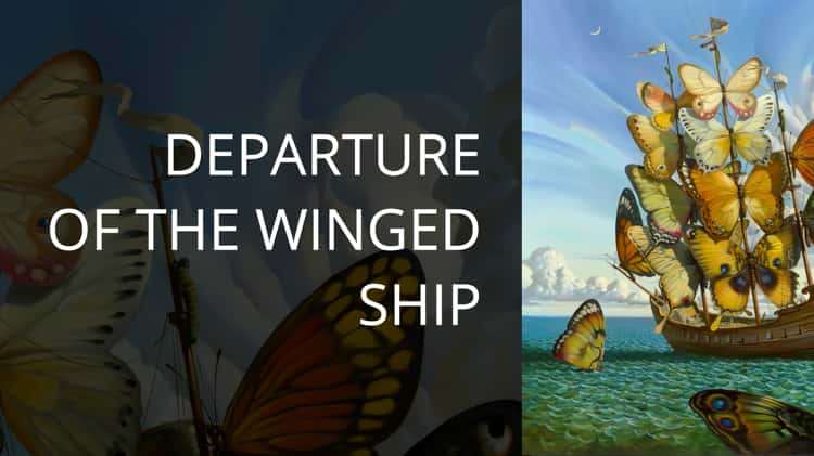 Vladimir Kush Departure Of The Winged Ship