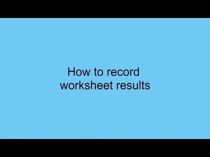 How to Complete the Student Record Sheet.mp4 on Vimeo