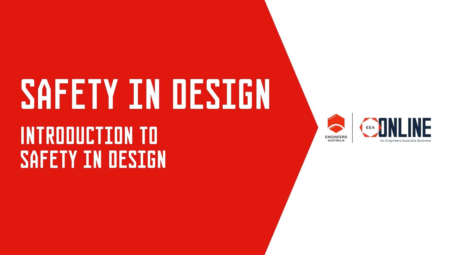 Introduction to Safety in Design on Vimeo