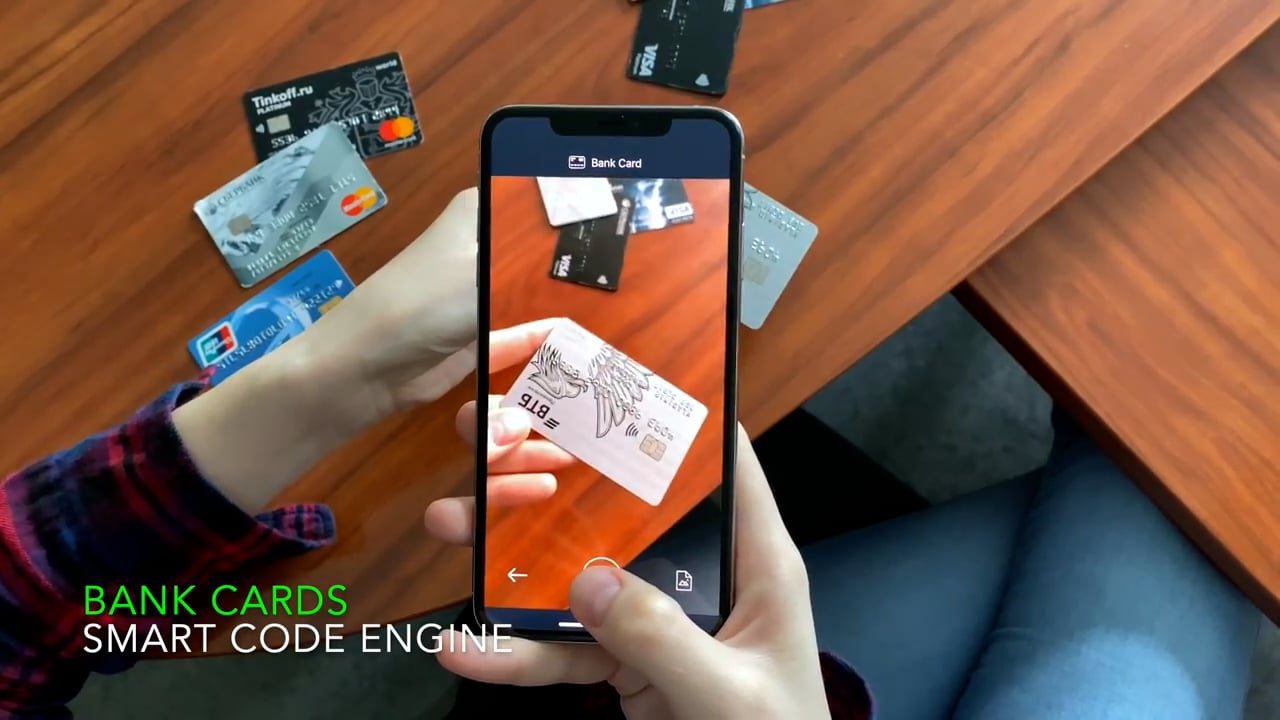 Smart Code Engine: High-speed scanning of bank cards, barcodes, and MRZ ...