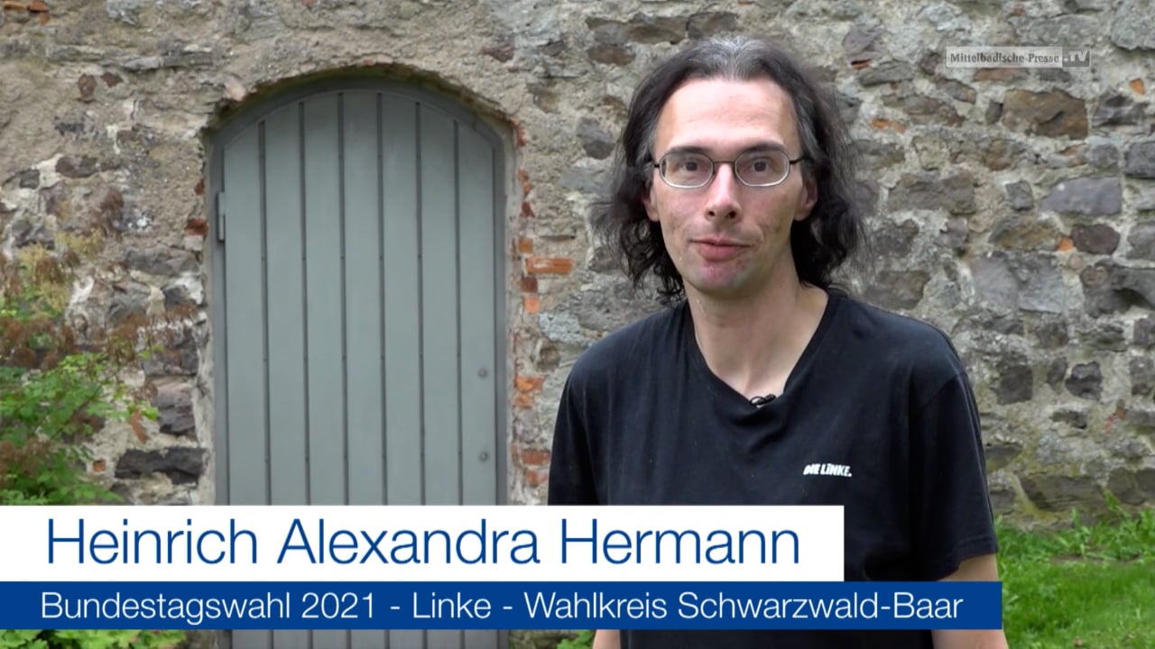Bundestagswahl 2021 - Heinrich Alexandra Hermann (Linke) - Wahlkreis ...