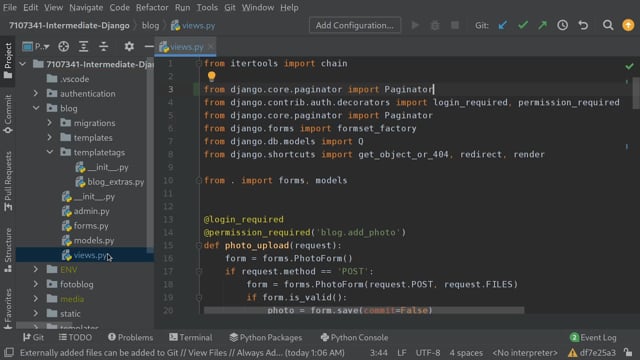 Créez une page de connexion avec des vues basées sur des classes ...