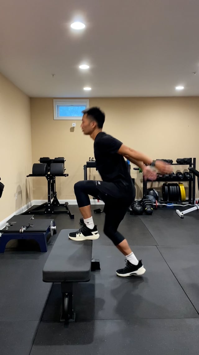 Single Leg Squat With Bench