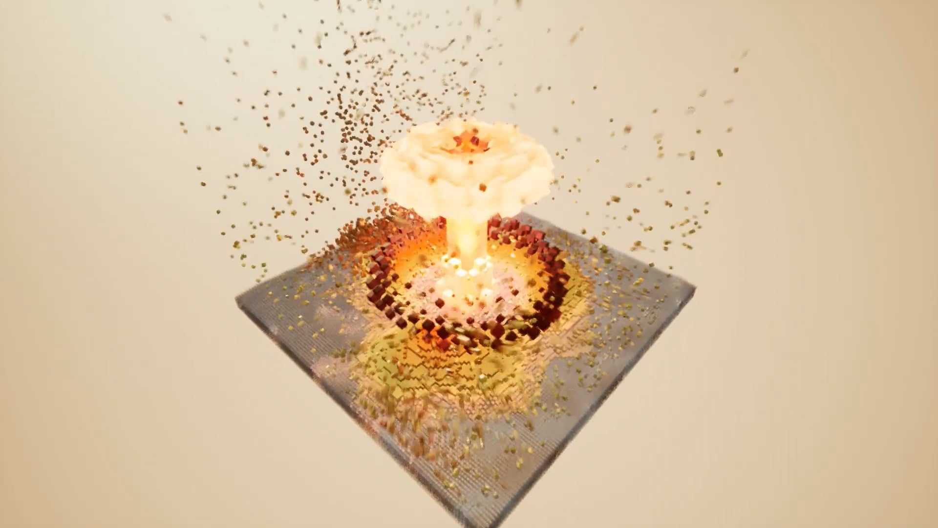 RTVFX Challenge #45 : Voxel Island Explosion on Vimeo