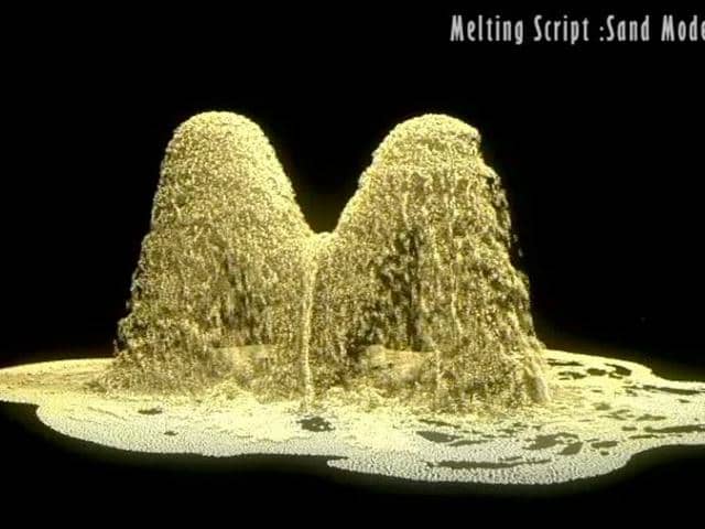 Melting Script : Sand Model on Vimeo