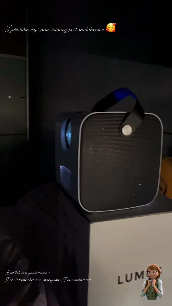 Great projector for room on Vimeo