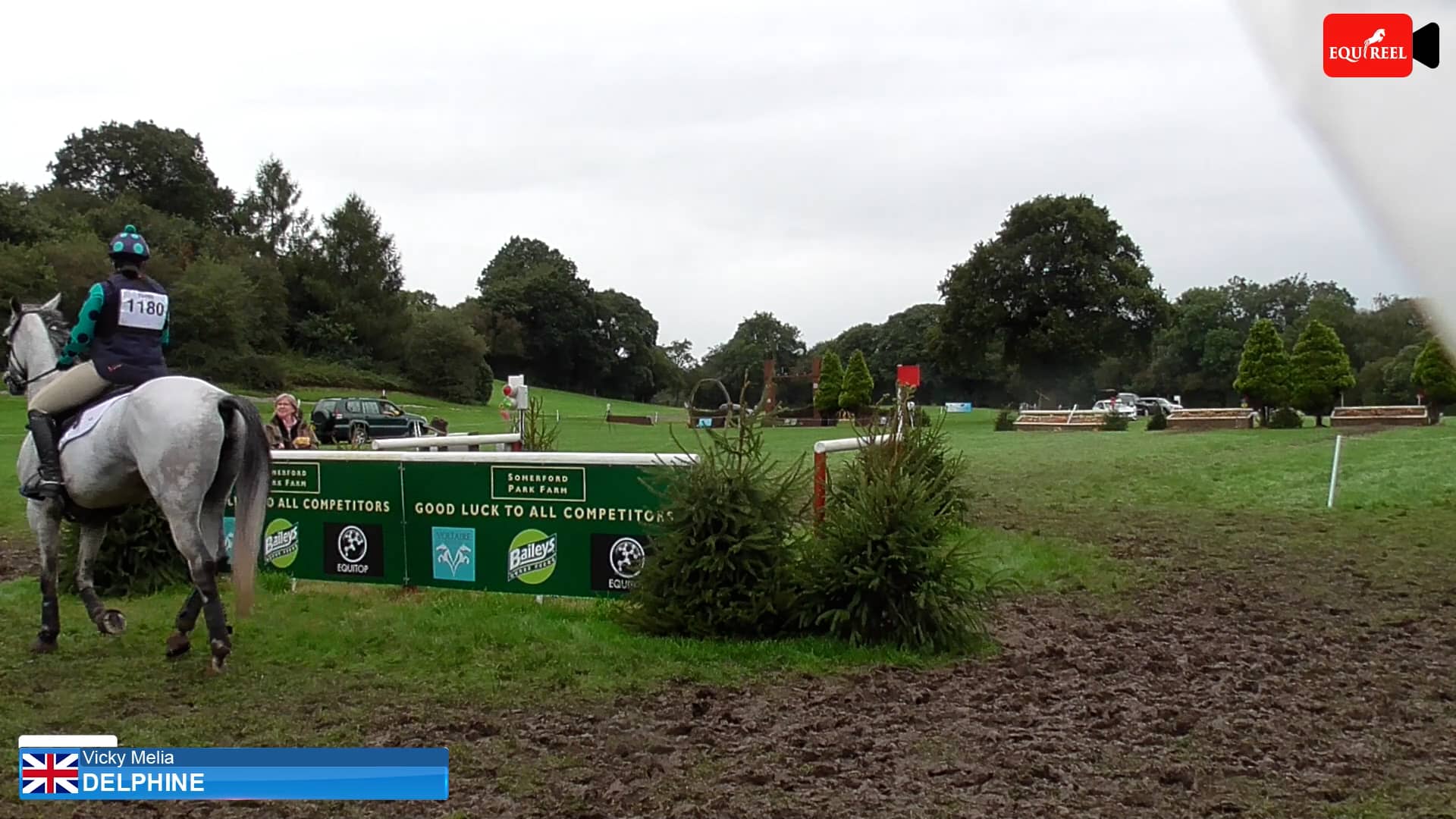 EQUIREEL 1180 Vicky Melia & Delphine at BAILEYS HORSE FEEDS SOMERFORD ...
