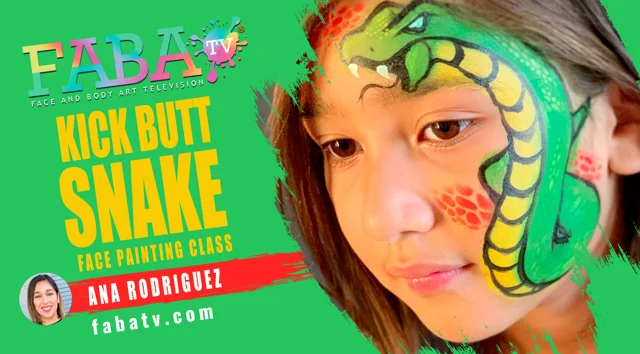 Face Painting Ideas For Boys Snake