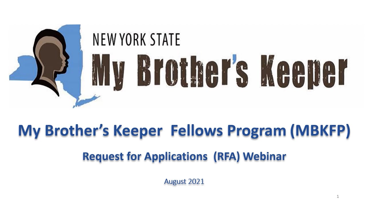 MBK Fellows Program Webinar - August 2021 on Vimeo