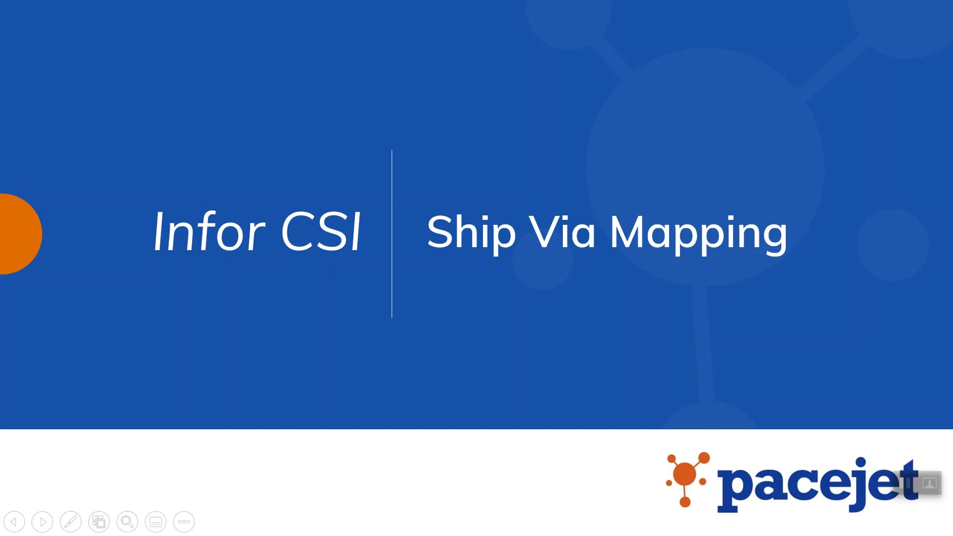 Infor CSI Ship Via Mapping.mp4 on Vimeo
