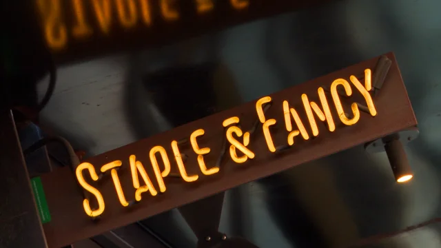 Fancy Restaurant Sign