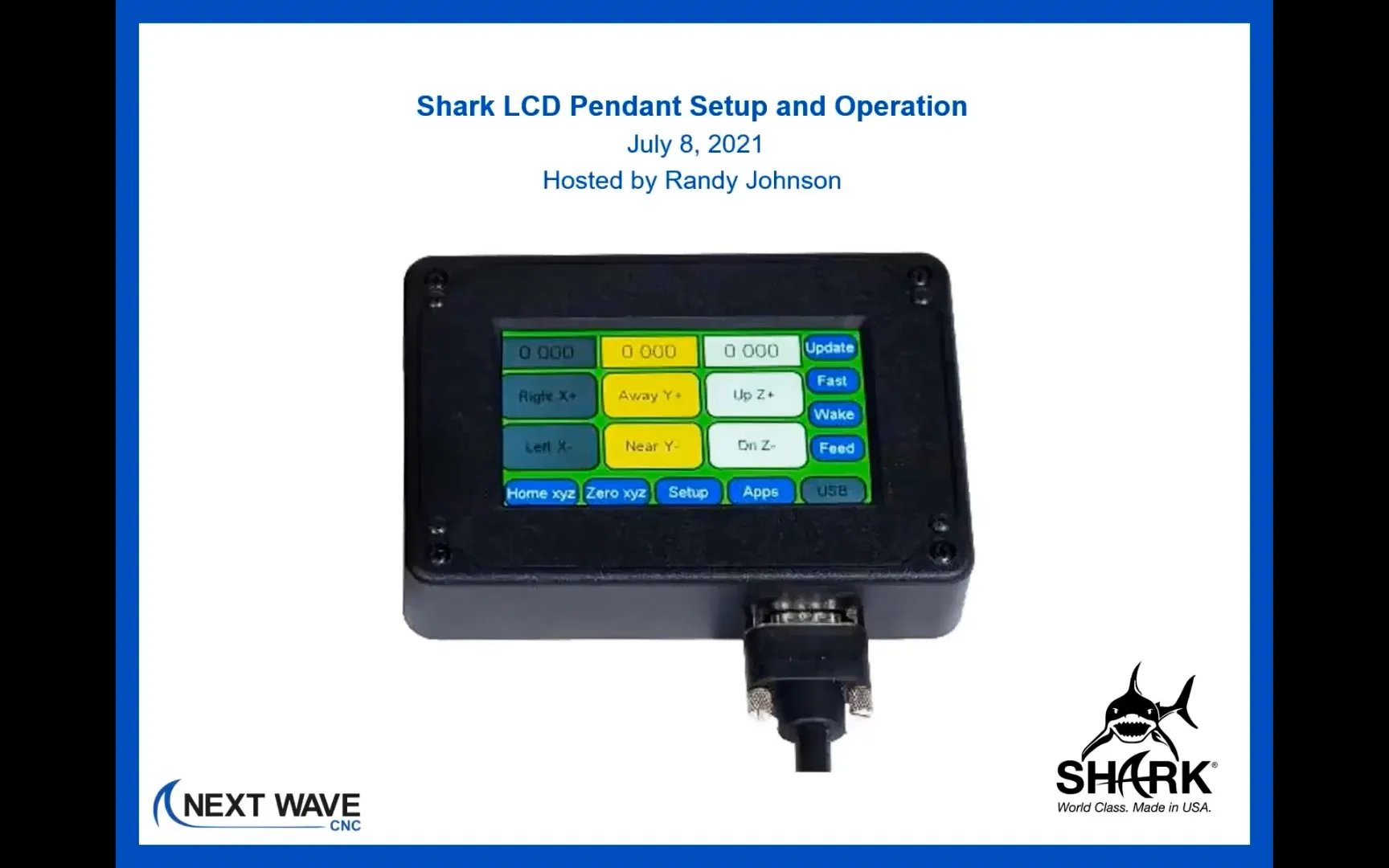 Next Wave CNC Webinars Pendant V1 090121 on Vimeo