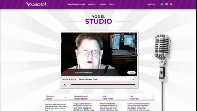 Yahoo! Yodel on Vimeo