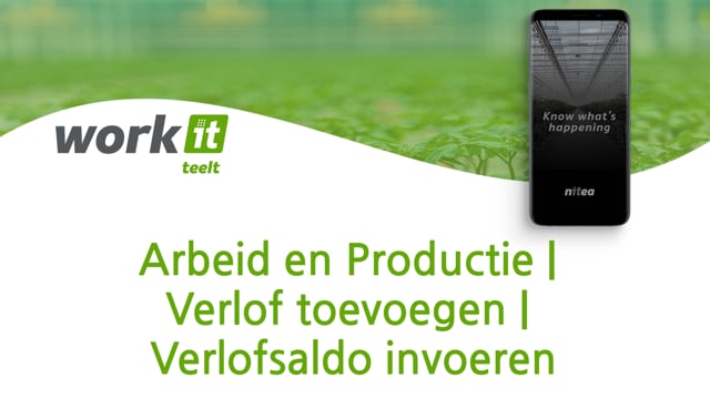 Arbeid en Productie | Controle Medewerker in How To | Work-IT Teelt on Vimeo