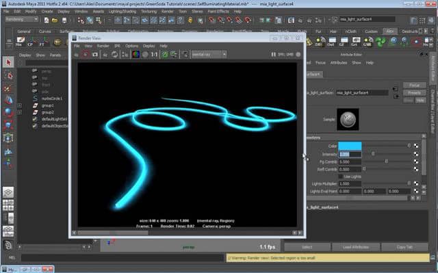 Self Illuminating Objects with Mental Ray on Vimeo