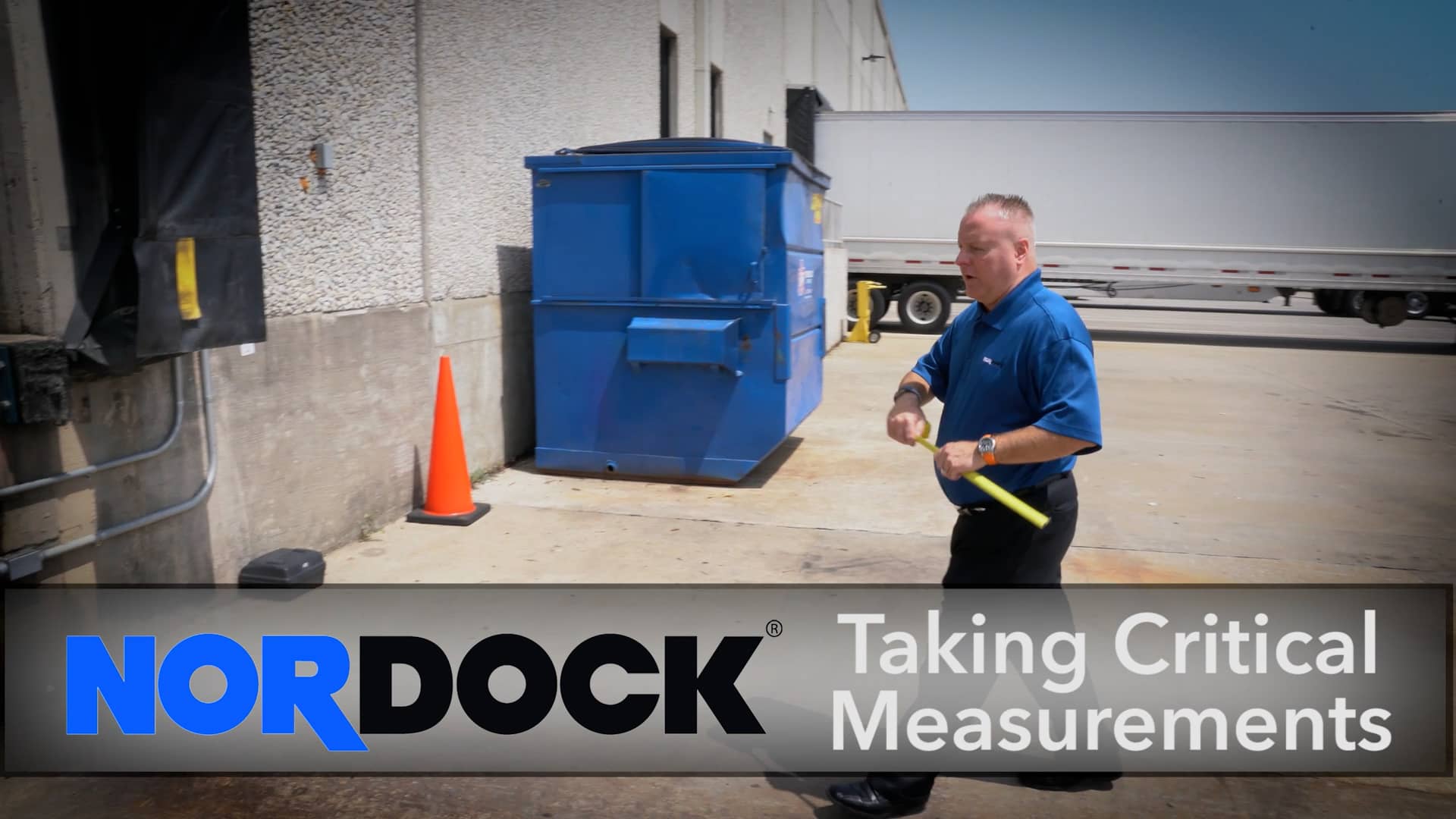 How to Measure a Dock Leveler - Nordock on Vimeo