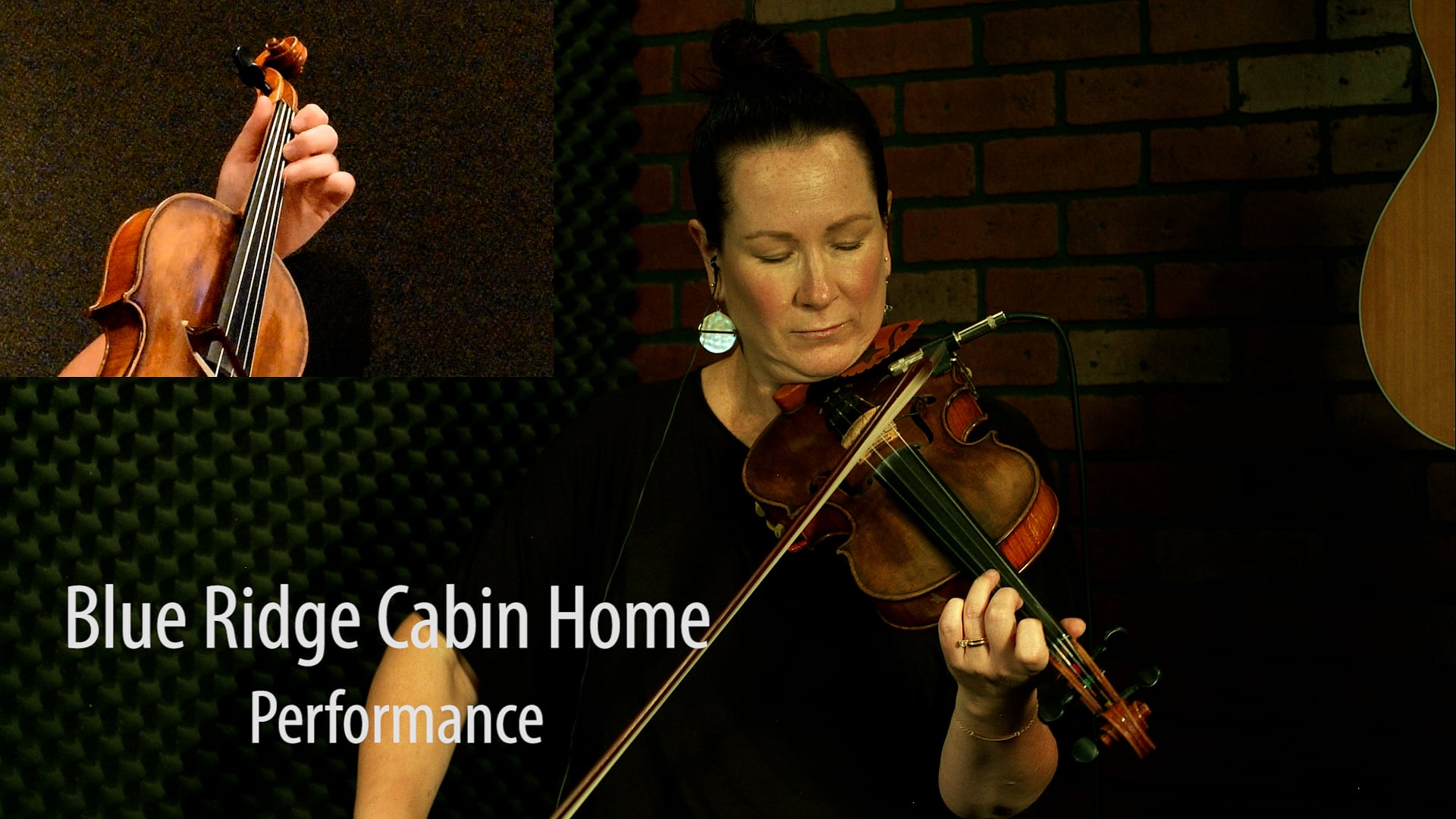 Blue Ridge Cabin Home - Bluegrass Fiddle Lesson by Megan Lynch Chowning