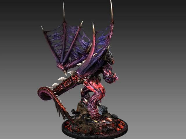 Dominance War IV Game Character Model - skullTaker Turntable on Vimeo