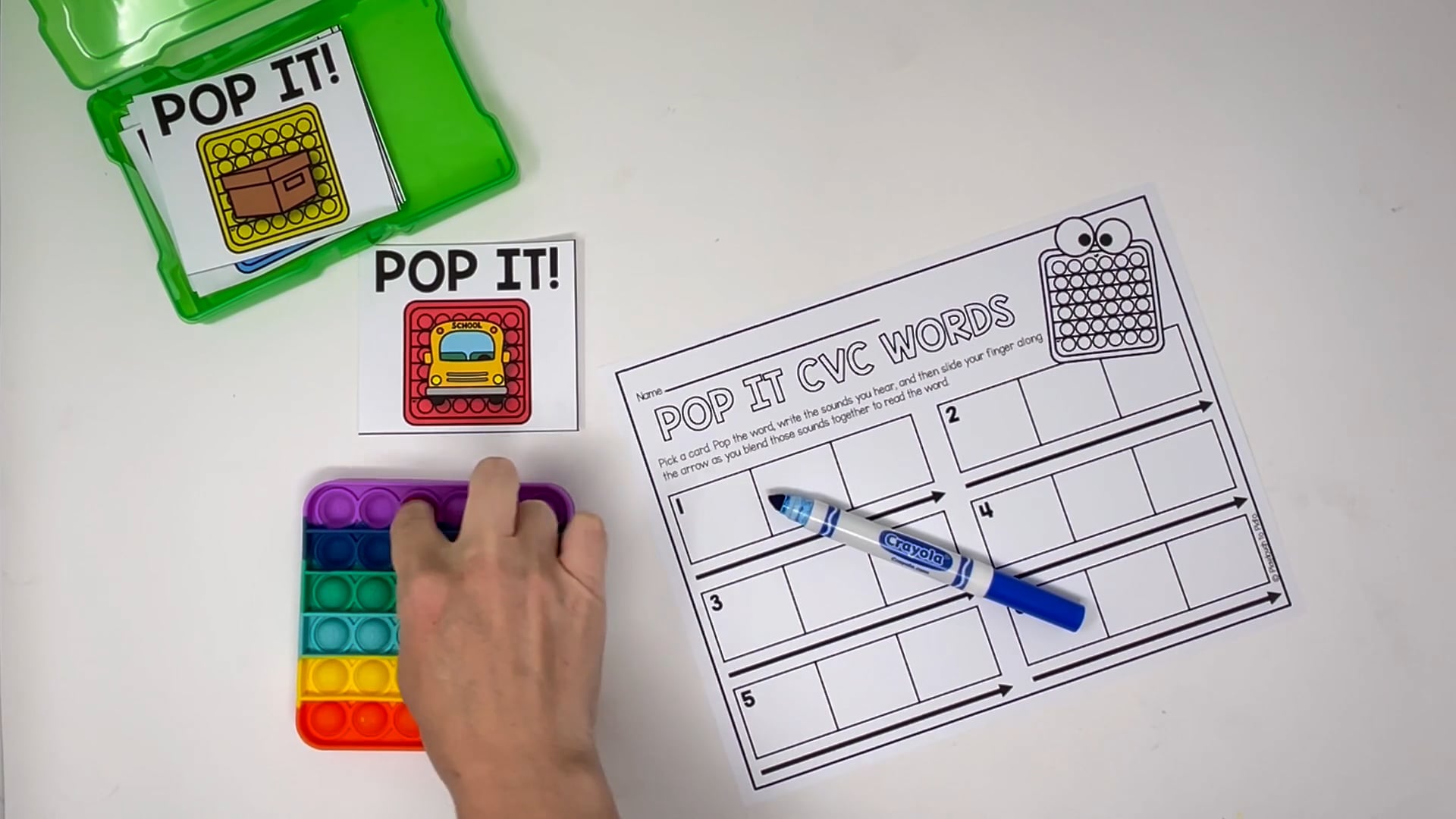 Pop It CVC Words on Vimeo