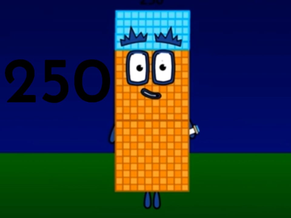 Sesame Street Numberblocks 250 Version Video by Sesame Meme on Vimeo