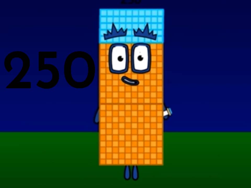 Sesame Street Numberblocks 250 Version Video by Sesame Meme on Vimeo