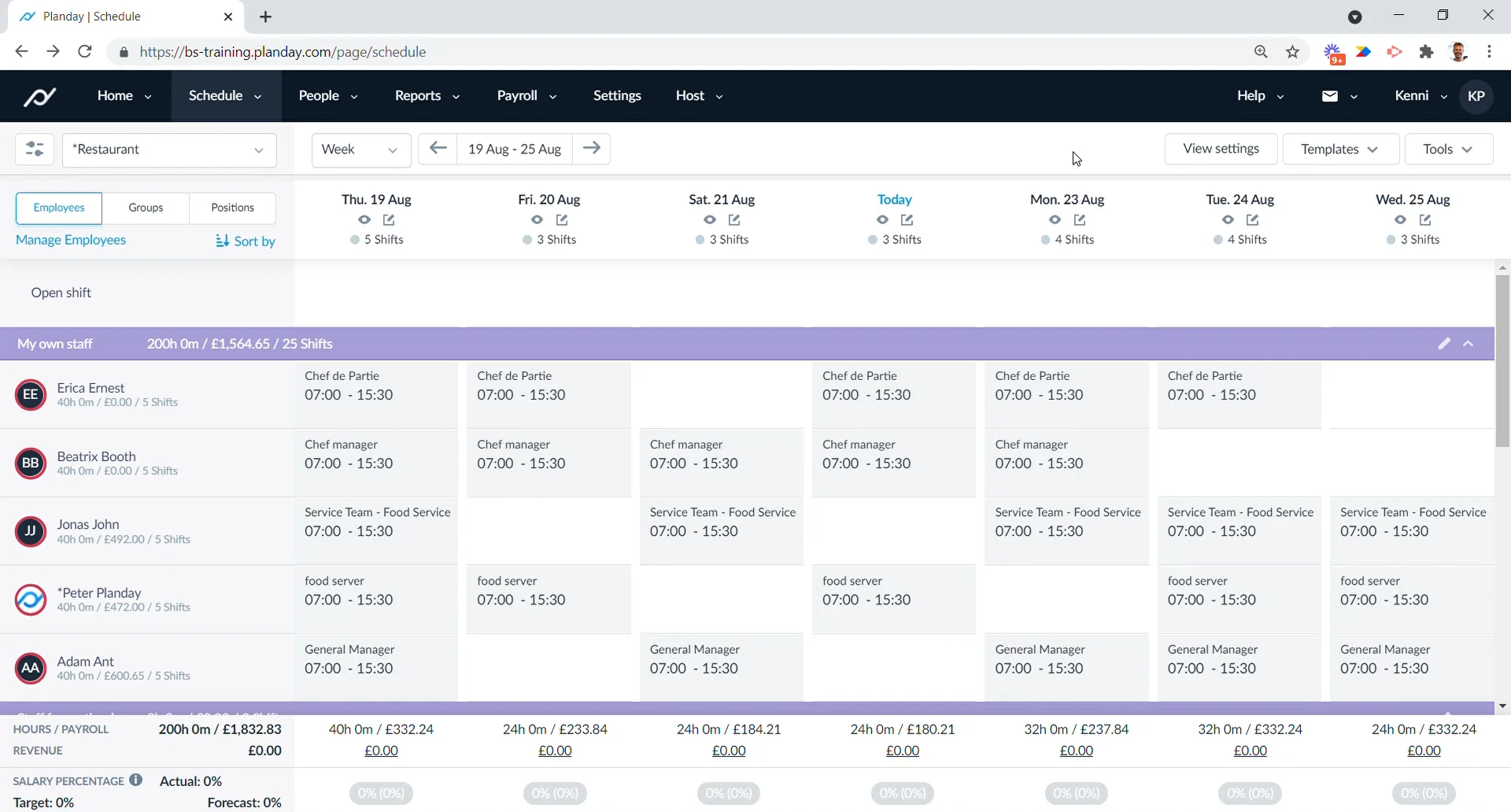 Summary, revenue on Vimeo