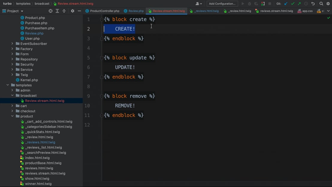 Entity Broadcast Symfony Ux Turbo Symfonycasts