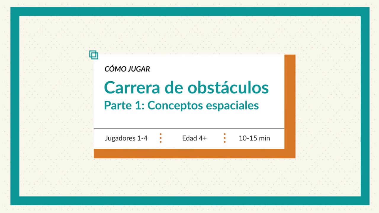 Obstacle Course Part 1: Spatial Words