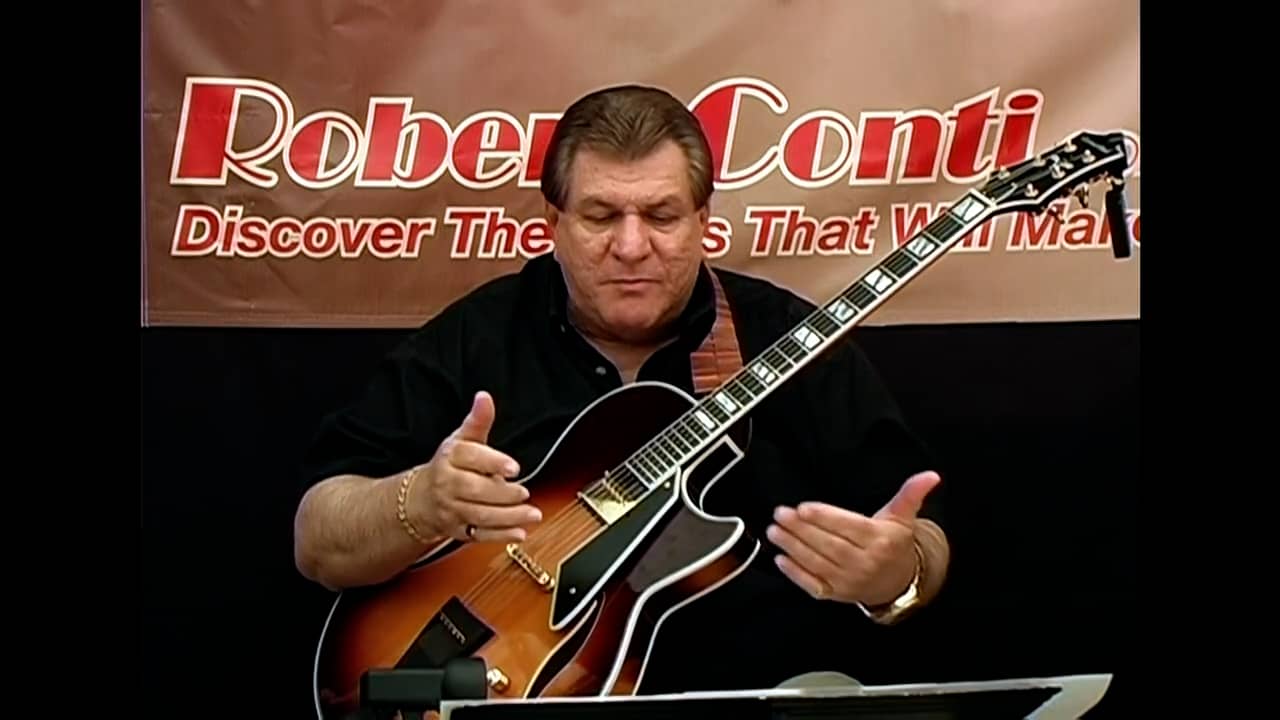 35 Minute Jazz Guitar Lesson by Robert Conti on Vimeo