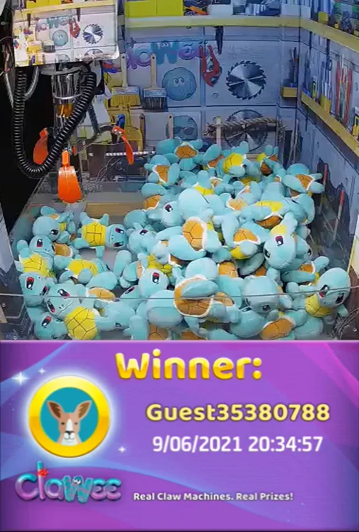 I played Clawee and won a real prize! Check it out! --->