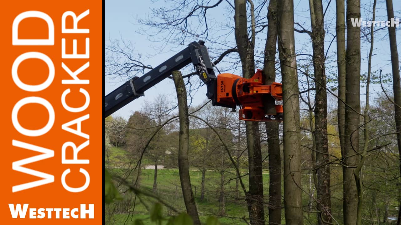 Woodcracker® CS750 smart: grapple saw for tree felling due to safety ...